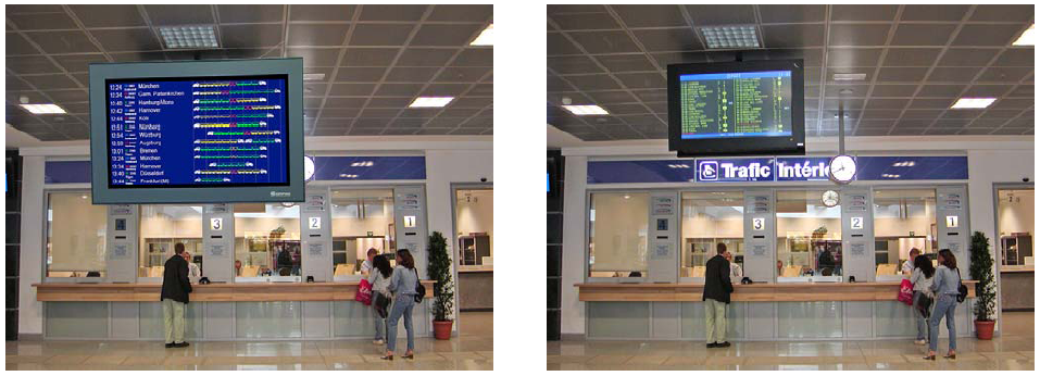 Conrac mit 82-Zoll-LCD auf der Passenger Terminal Expo | invidis