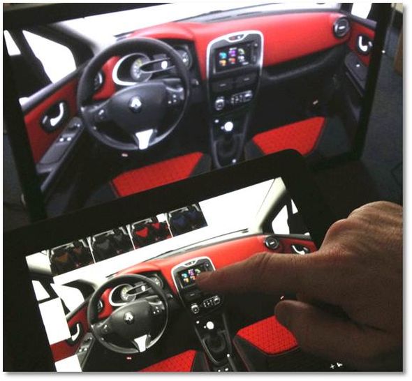 Neue Kampagne: Screens kommen von Mood Media – Renault launcht Clio IV ...