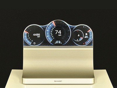 Displays: Sharp entwickelt Free Form IGZO-Display | invidis