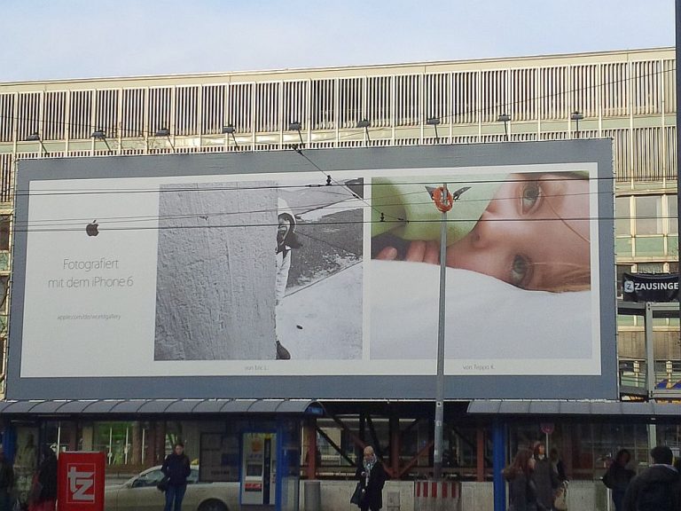 Kampagne: Shot on iPhone 6 – Apple belegt Billboards auch in ...