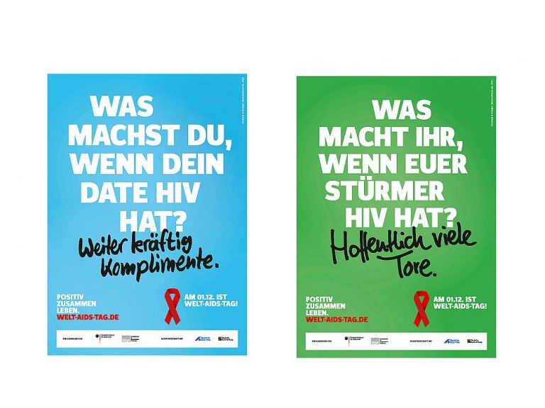 Kampagne: Mit Plakaten gegen Vorurteile gegenüber HIV-Infizierten | invidis Kampagne: Mit Plakaten gegen Vorurteile gegenüber HIV-Infizierten | invidis