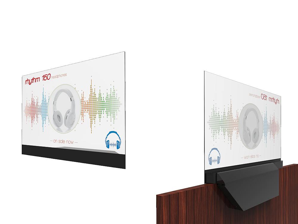 Displays: Planar launcht transparente 55″ OLED Screens | invidis