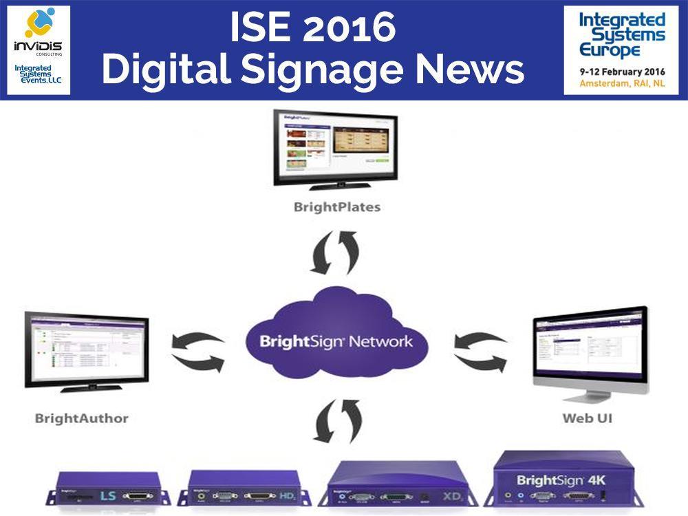 ISE 2016: BrightSign holt Cisco an den Stand | invidis