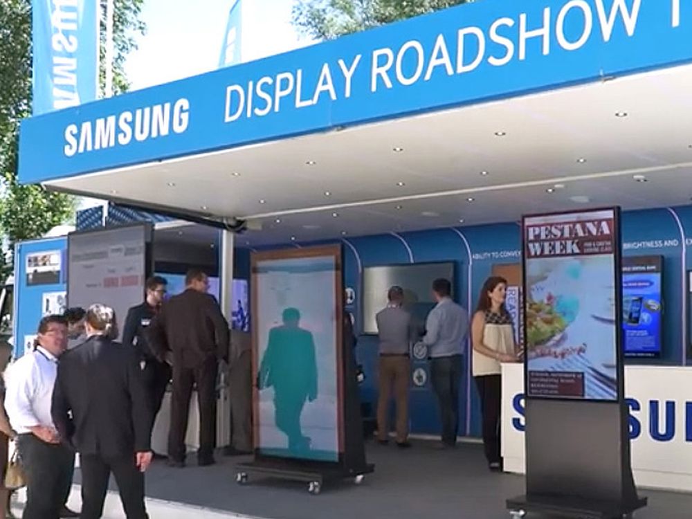 LCD & LED Outdoor Signage: Samsung Display Truck Day – noch Plätze frei ...