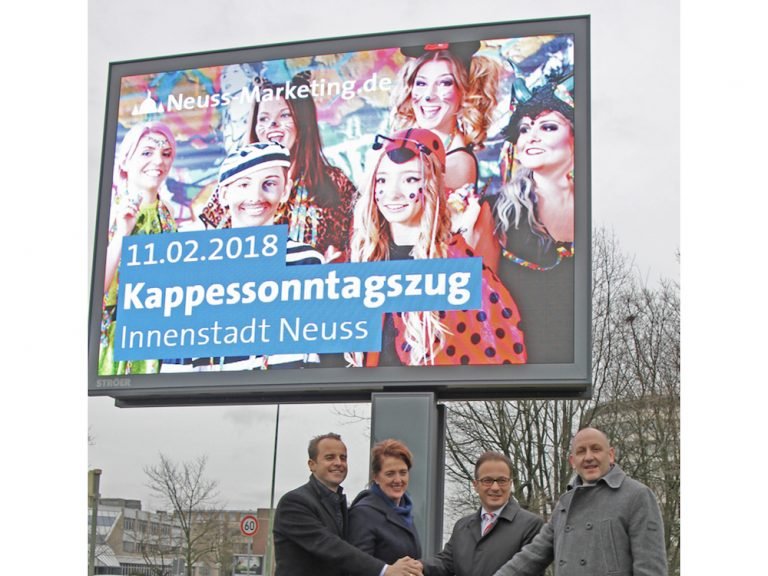 DooH Deutschland: Ströer betreibt 180 LED-Boards, nun Screens in Neuss ...
