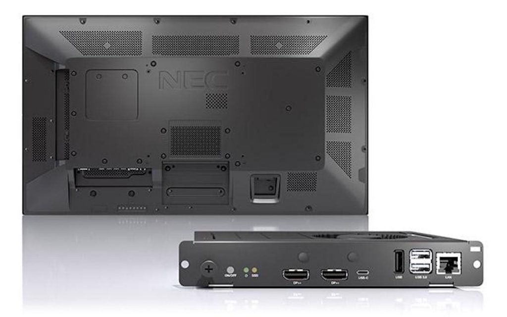 Digital Signage Mediaplayer: Neue Slot-PCs von NEC Display Solutions ...
