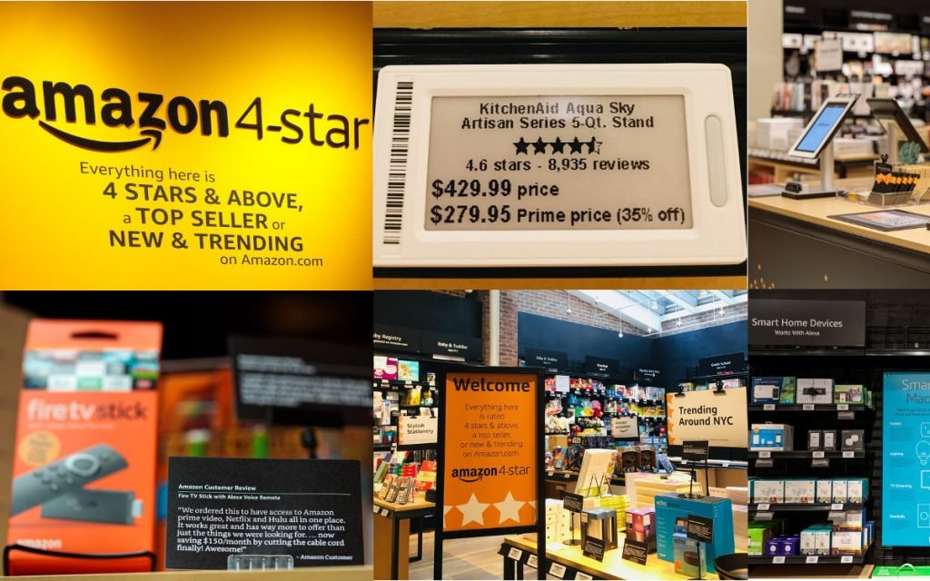 Amazon 4-star: Amazon setzt erstmals auf ESLs in eigenen Stores | invidis