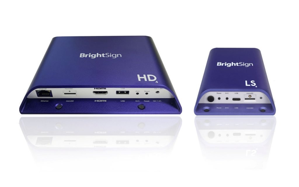 Digital Signage Mediaplayer: BrightSign komplettiert seine Serie 4 ...