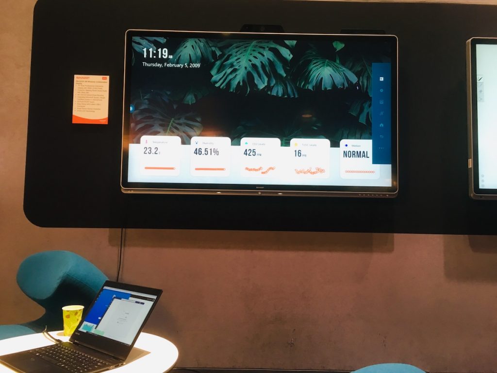 ISE: Sharp zeigt Windows Collaboration Display | invidis