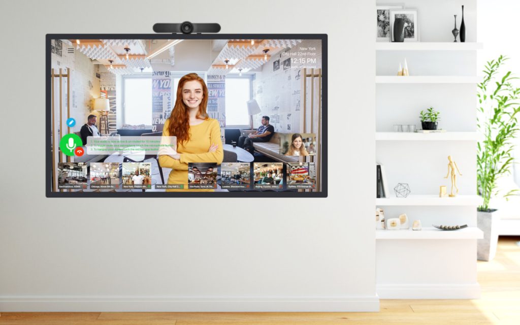 Collaboration: Always-On Video Conference für Teams | invidis