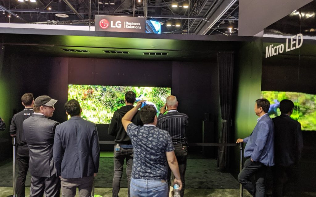 MicroLED: LG präsentiert erste MicroLED Lösung | invidis