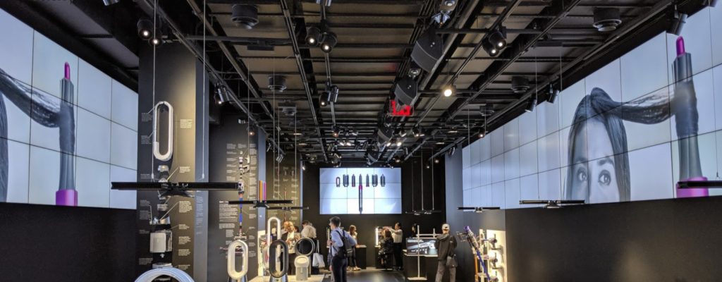 invidis site inspections: Dyson Demo Stores – Masters of Storytelling ...