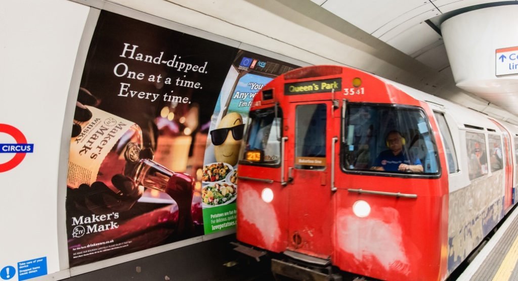 Corona-Virus: Ende von OoH in der Londoner U-Bahn? | invidis