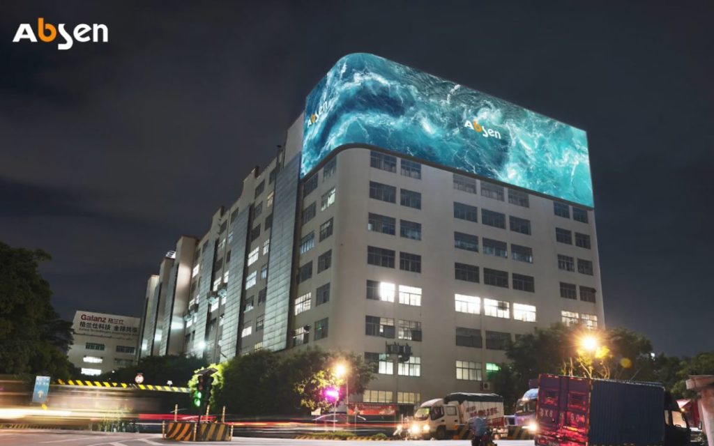 Mega-Projekte: 1.000qm Absen-LED für Tech-Konzern | invidis