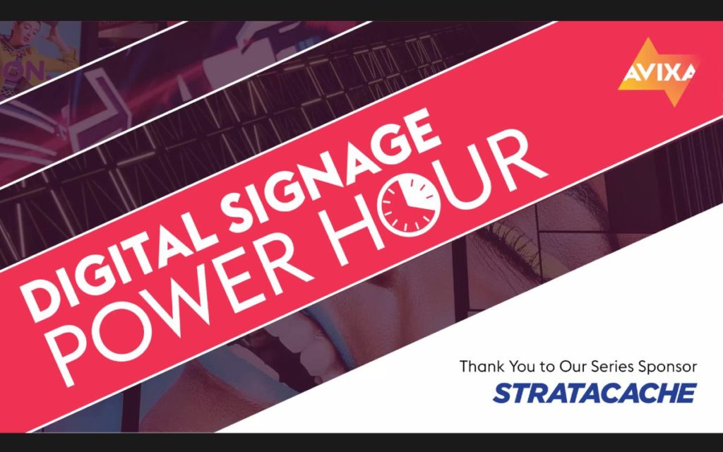 Digital Signage Power Hour: MicroLED ist die Zukunft | invidis