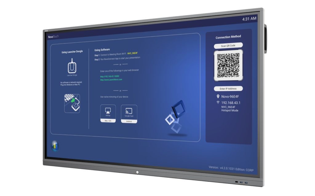 Collaboration: Vivitek stellt neue NovoTouch-Displays vor | invidis