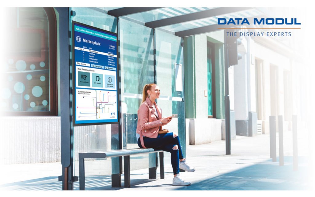 Nur 4cd: Outdoor-Display mit 98% weniger Energieverbrauch | invidis