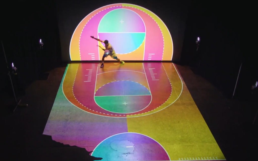 Panasonic: Realtime-Tracking trifft Projection Mapping | invidis