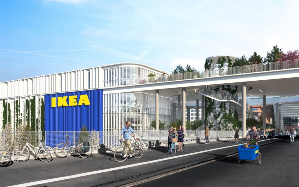 Green City: Ikea plant City Store mit Dachpark | invidis