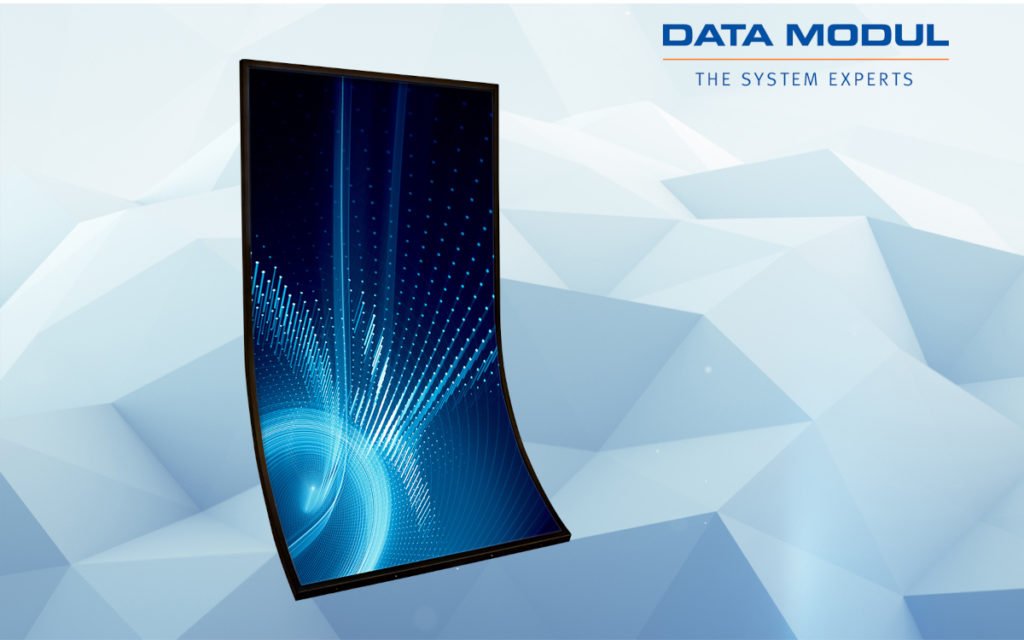 Hardware: J-Curved Displays bei Data Modul | invidis