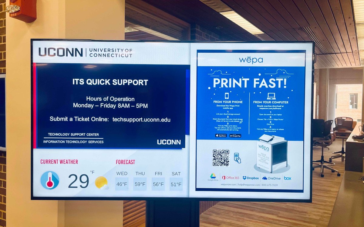 Carousel: Universität geht mit Digital Signage in die Cloud | invidis