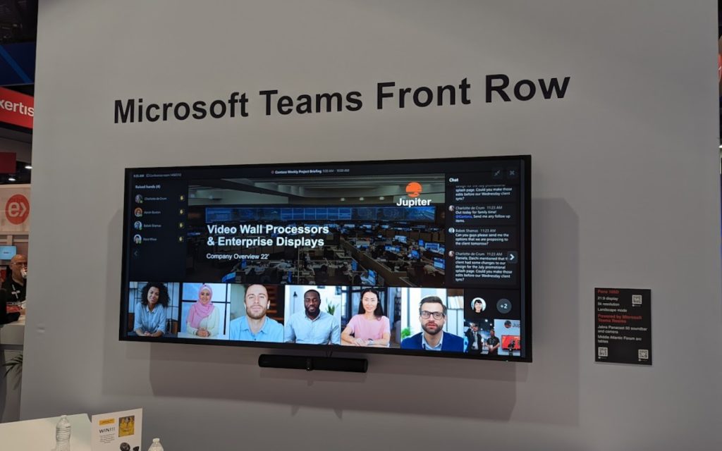 Hybrid: Neue Displaygrößen für Microsoft Teams | invidis