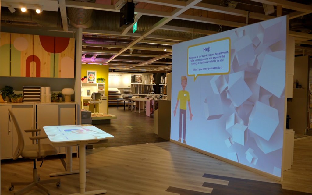 Projektion: Ikea setzt Möbel in Motion | invidis