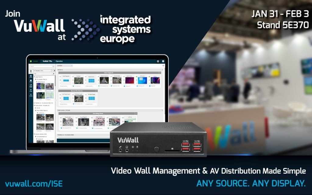 ISE 2023: Vuwall zeigt neue Steuerung mit The Wall | invidis