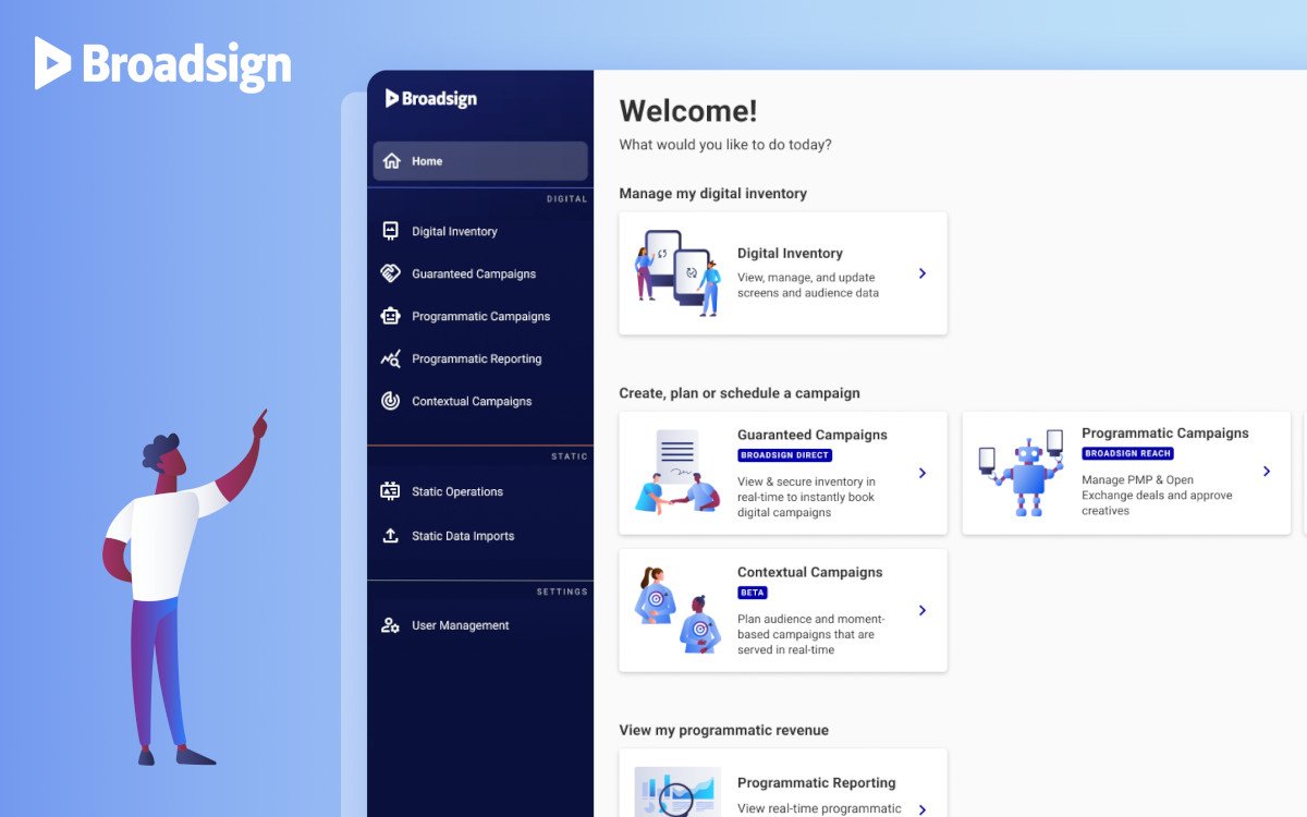 ISE 2023: Broadsign rüstet Plattform für die OoH-Zukunft | invidis