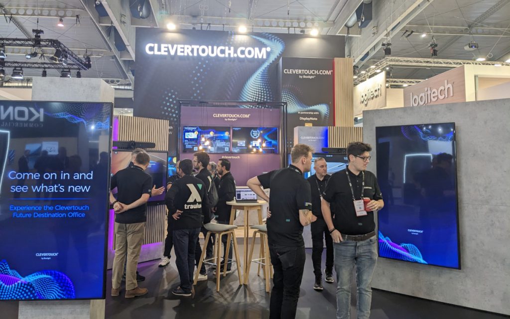 ISE 2023: Die großen Drei bei Clevertouch | invidis