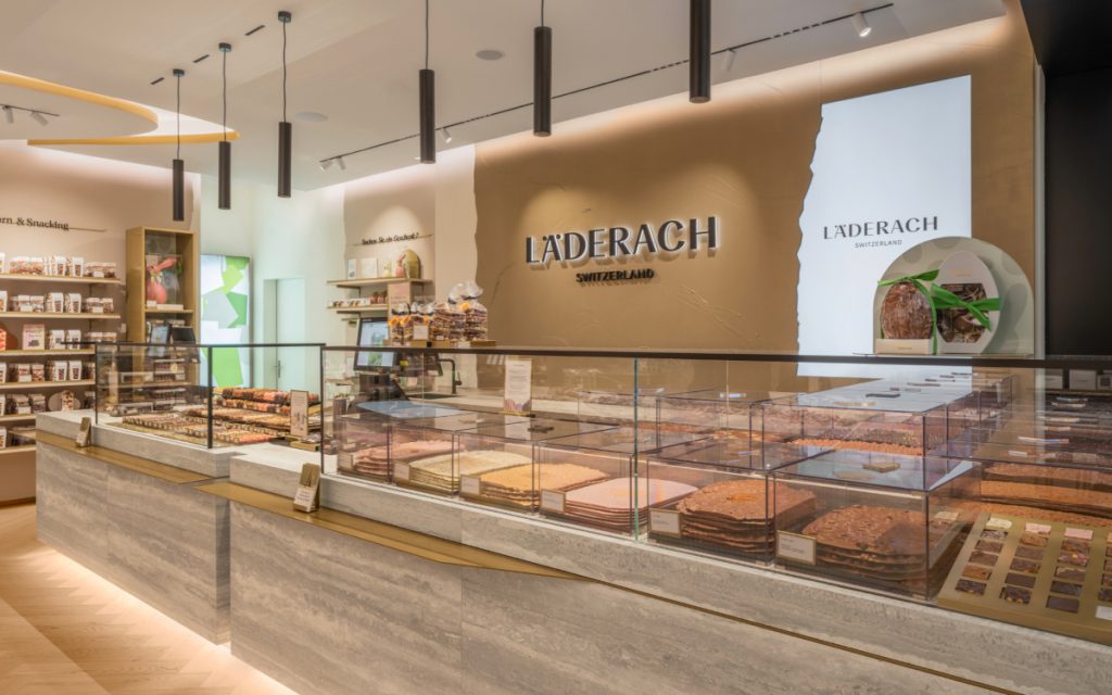 Zürich: Neuer Luxus-Konzeptstore von Läderach | invidis