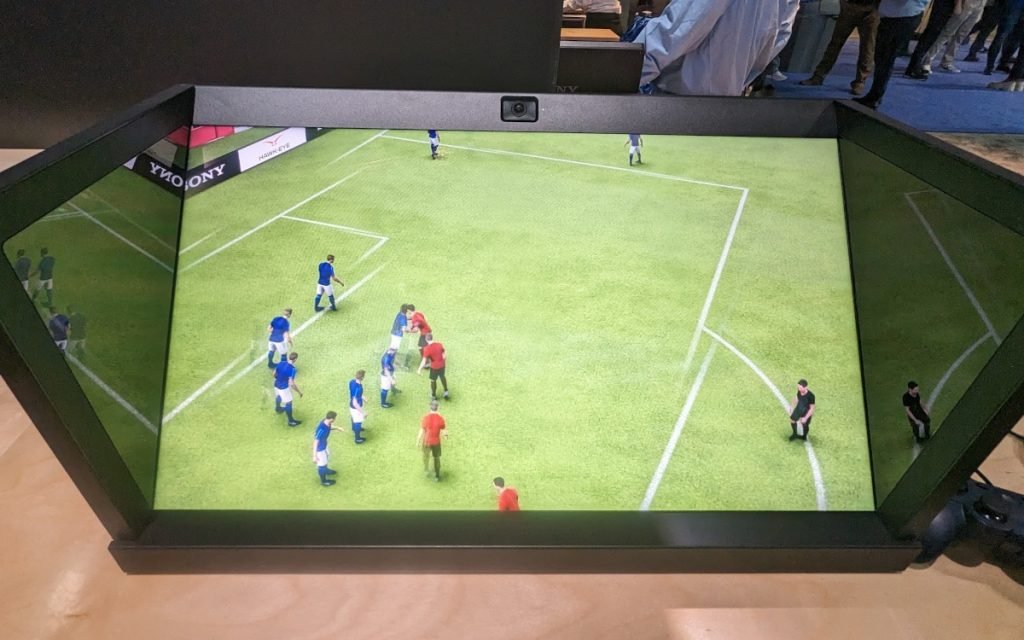 Sony: Fußball mit Spatial Reality Display | invidis