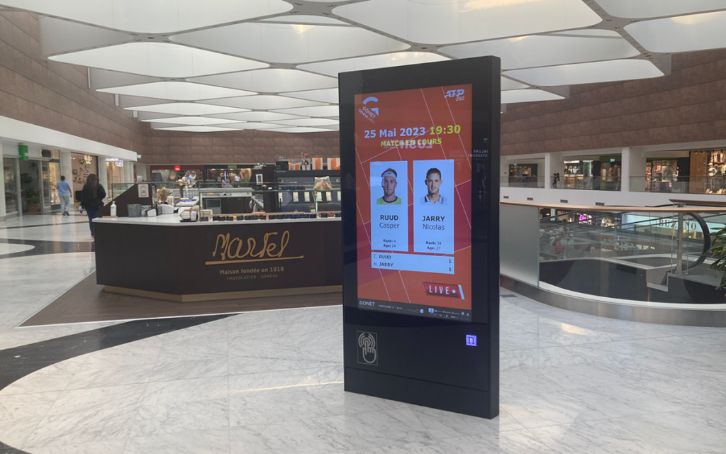 Geneva Open 2023: DooH begleitet Turnier in live | invidis