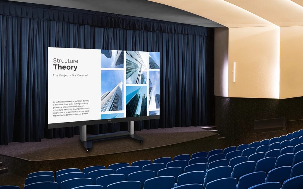 LDS135-152: Viewsonic launcht klappbare LED-Wand | invidis