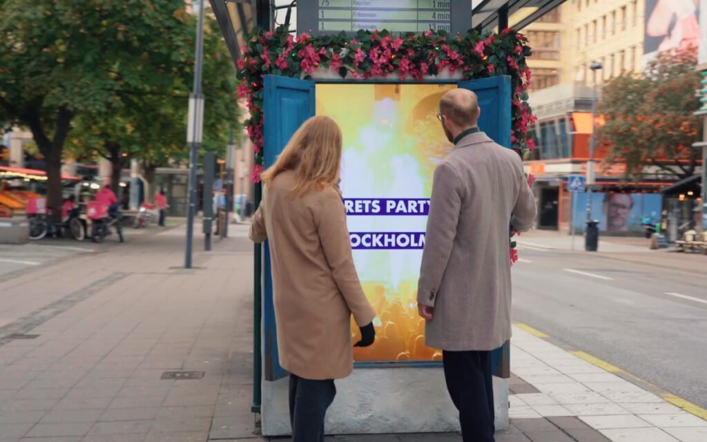 Mamma Mia: Außenwerbung wird zur Showeinlage | invidis