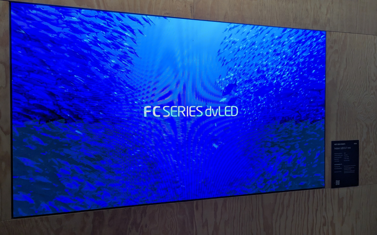 ISE 2024: Sharp/NEC verfolgt den LED Green Deal | invidis