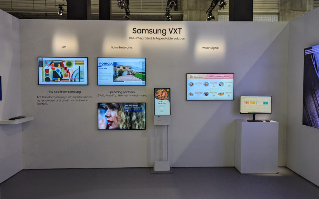 Samsung VXT: Digital Signage aus einer Hand | invidis