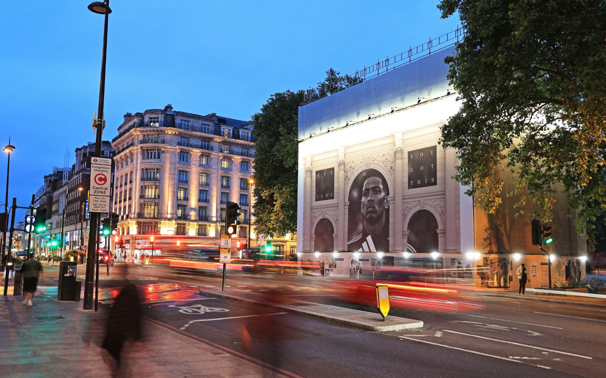 EM-Finale 2024: Jude Bellingham auf dem Marble Arch | invidis