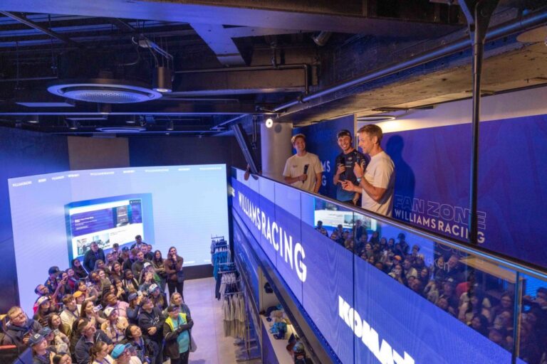 Piccadilly Circus: Williams F1 eröffnet „Below The Lights“ | invidis