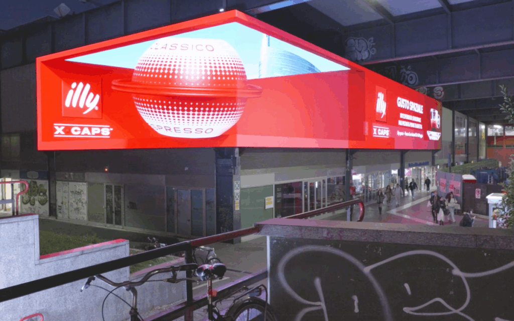 Illy: Iconic DooH statt Reichweite | invidis