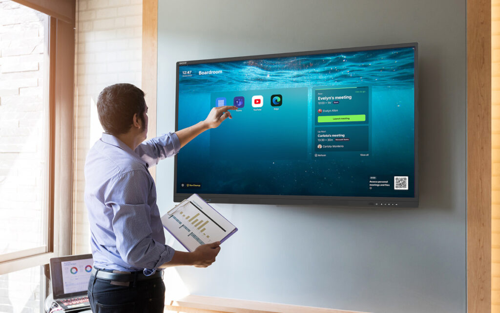 Mit Displaynote: Avocor integriert Launcher V2 | invidis